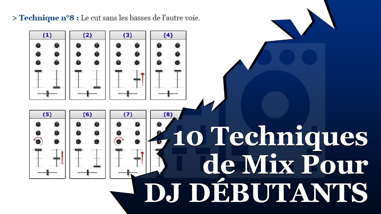 10 Techniques de Mix Pour DJ DÉBUTANTS