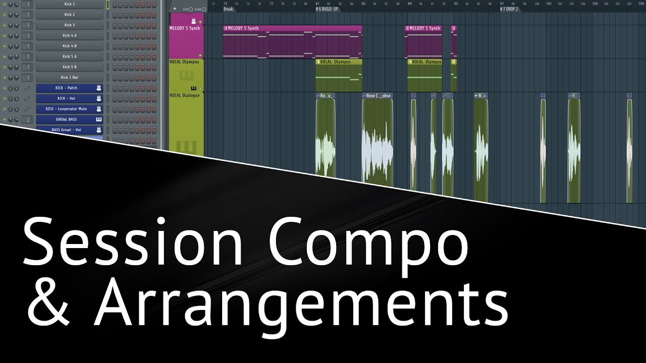 SESSION COMPO & ARRANGEMENTS (TUTORIEL FL STUDIO)
